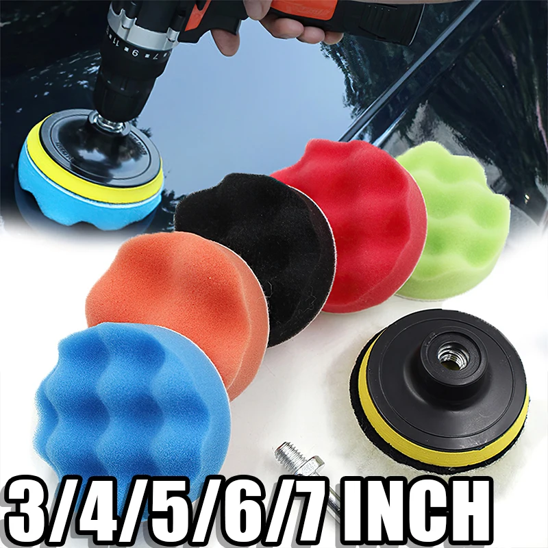 8Pcs-Car-Polishing-Pads-Kit-Polish-Pad-Auto-Polish-Buffing-Pad-Abrasive ...