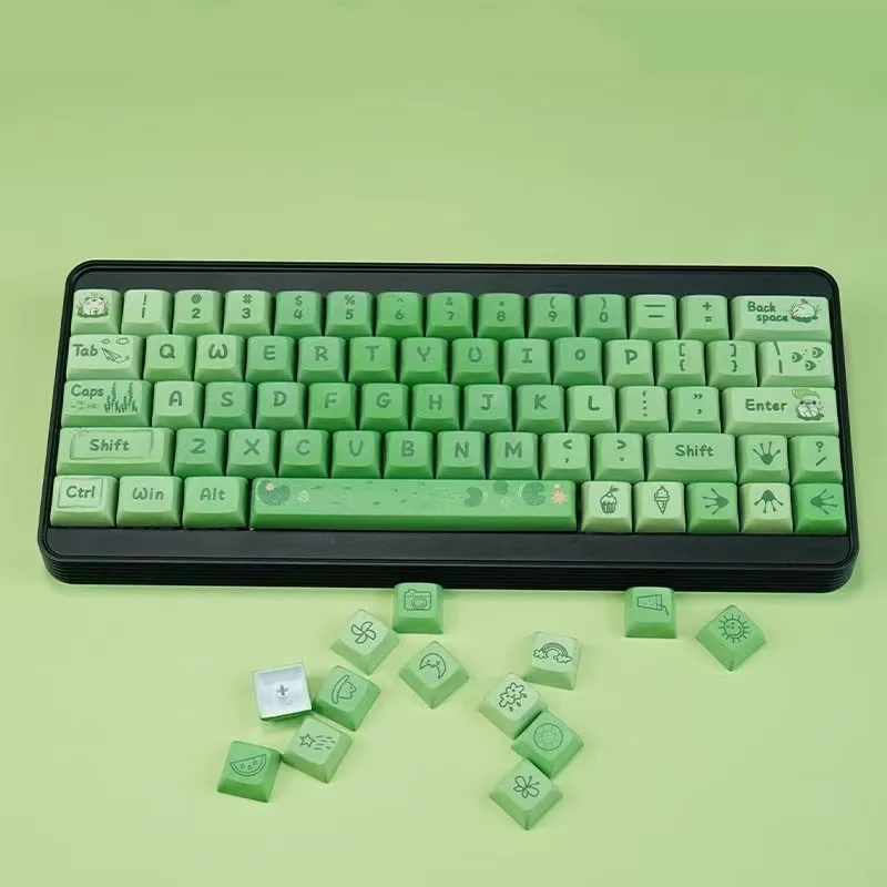 Lotus-Keycaps-XDA-Profile-PBT-Dyesub-for-Cherry-MX-Switches-on-61-63-67 ...