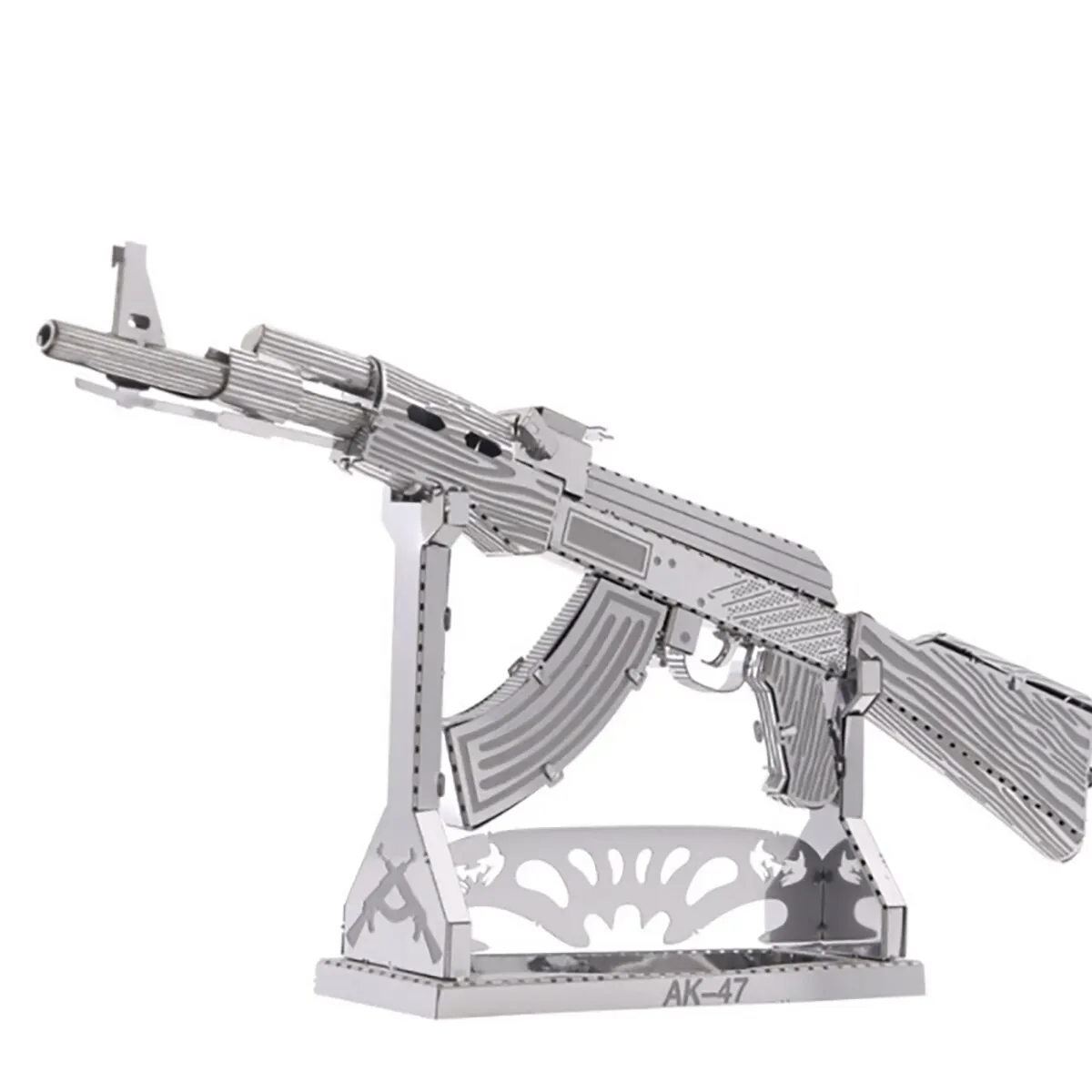AK-47 3D Metal Puzzle Model Kits DIY Laser Cut Puzzles Jigsaw Toy For ...
