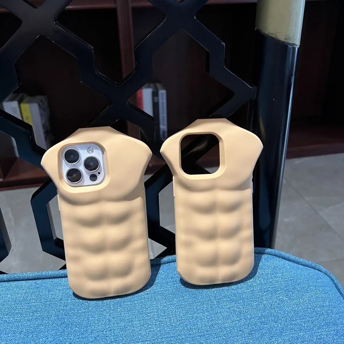 Eight-Abdominal-Muscle-Phone-Case-Funny-iPhone-13-14promax-3D-Strange ...