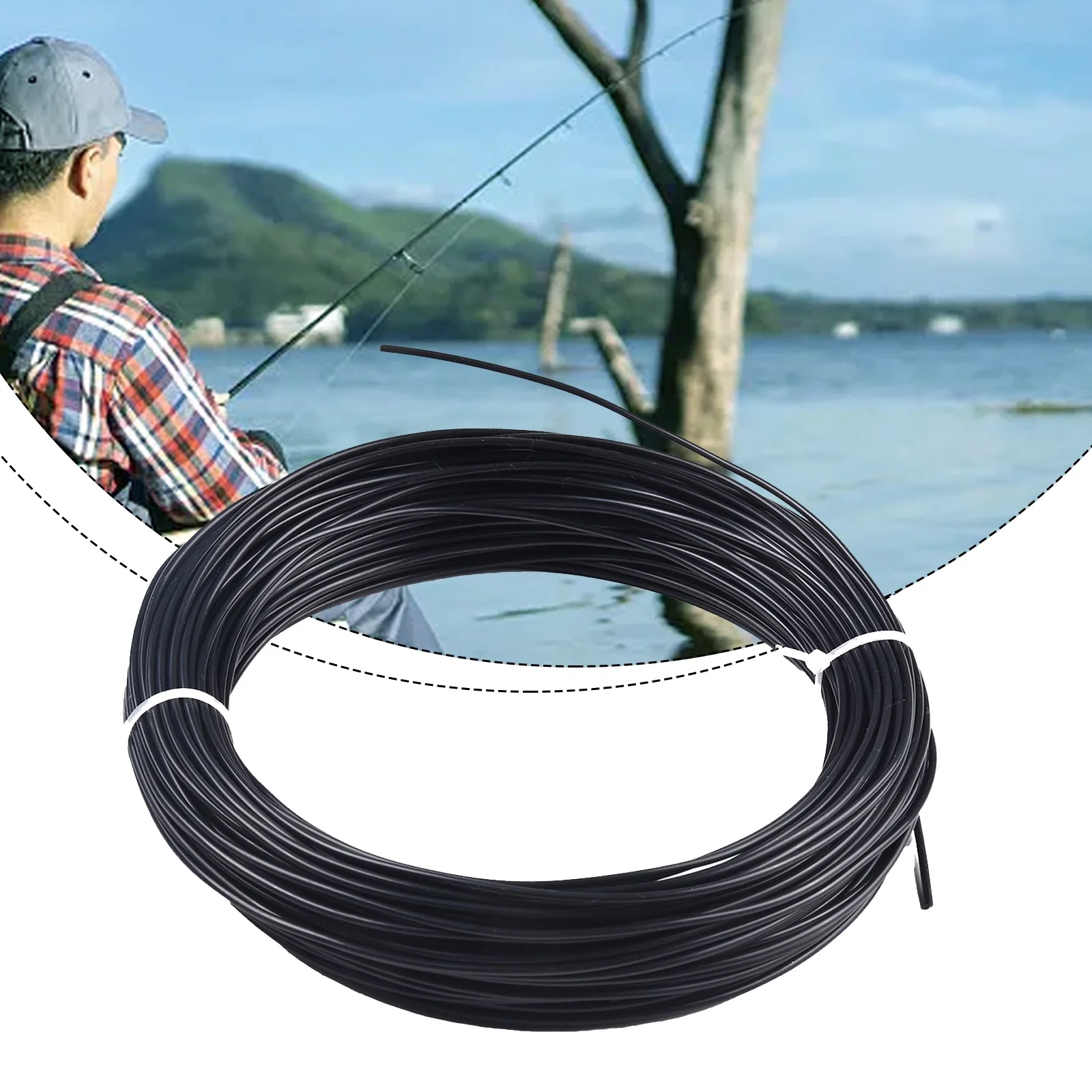 1Pcs-98-4ft-Monofilament-Long-Line-Fishing-Rope-Nylon-Black-Transparent ...