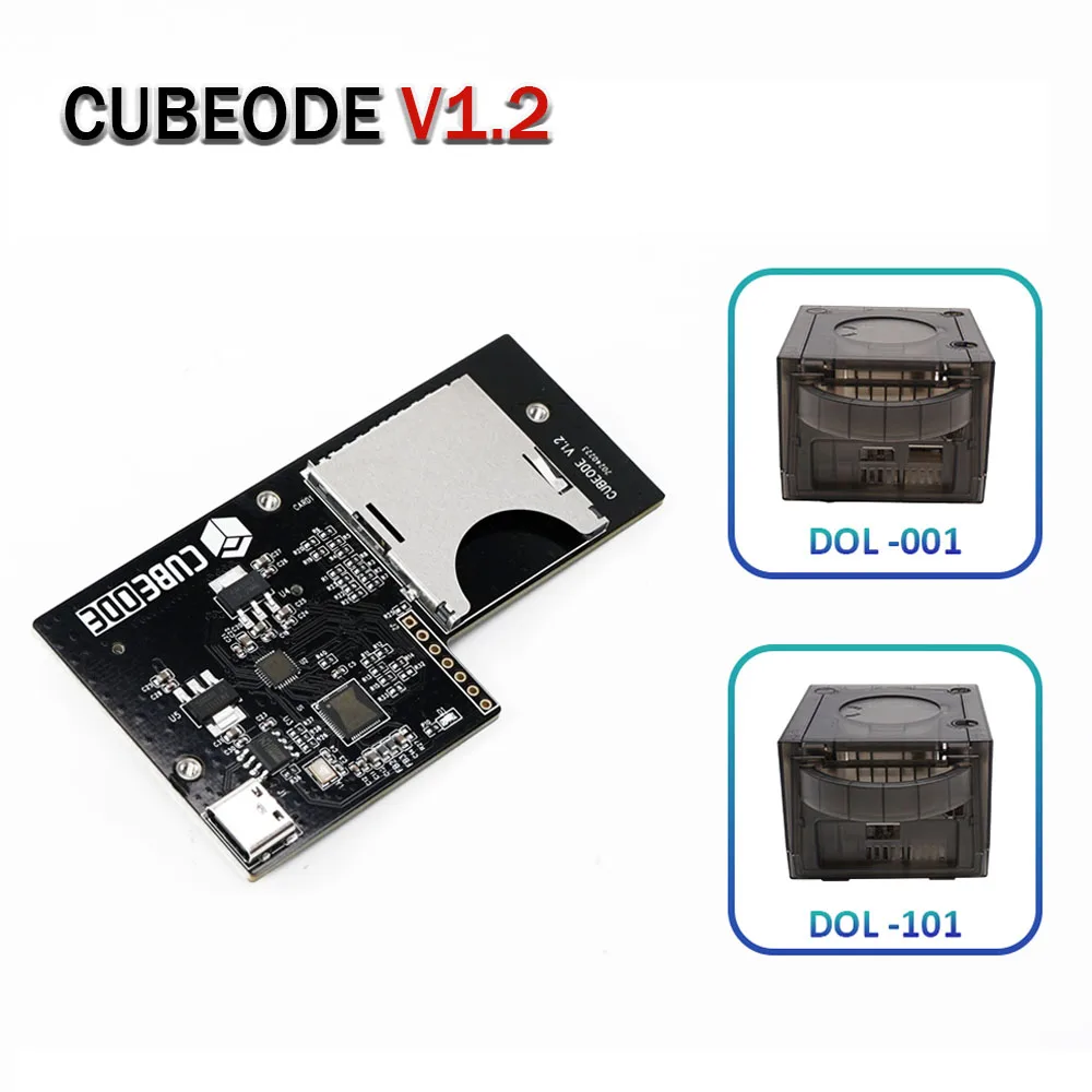 New-V1-2-Cubeode-Gcloder-Optical-Drive-Emulator-V1-2-For-Nintendo ...