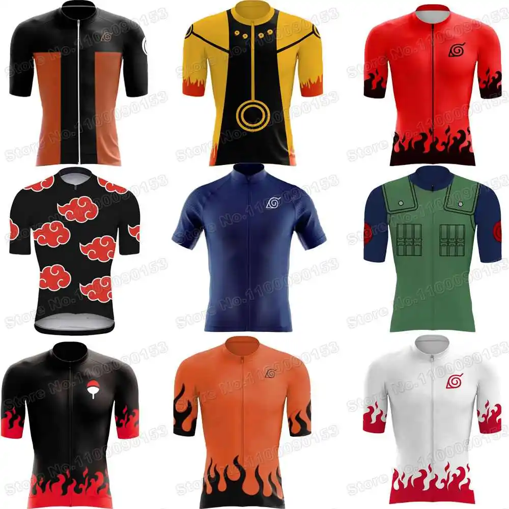 2022-Japanese-Cartoon-Anime-Cycling-Jersey-Namikaze-Minato-Uzumaki ...