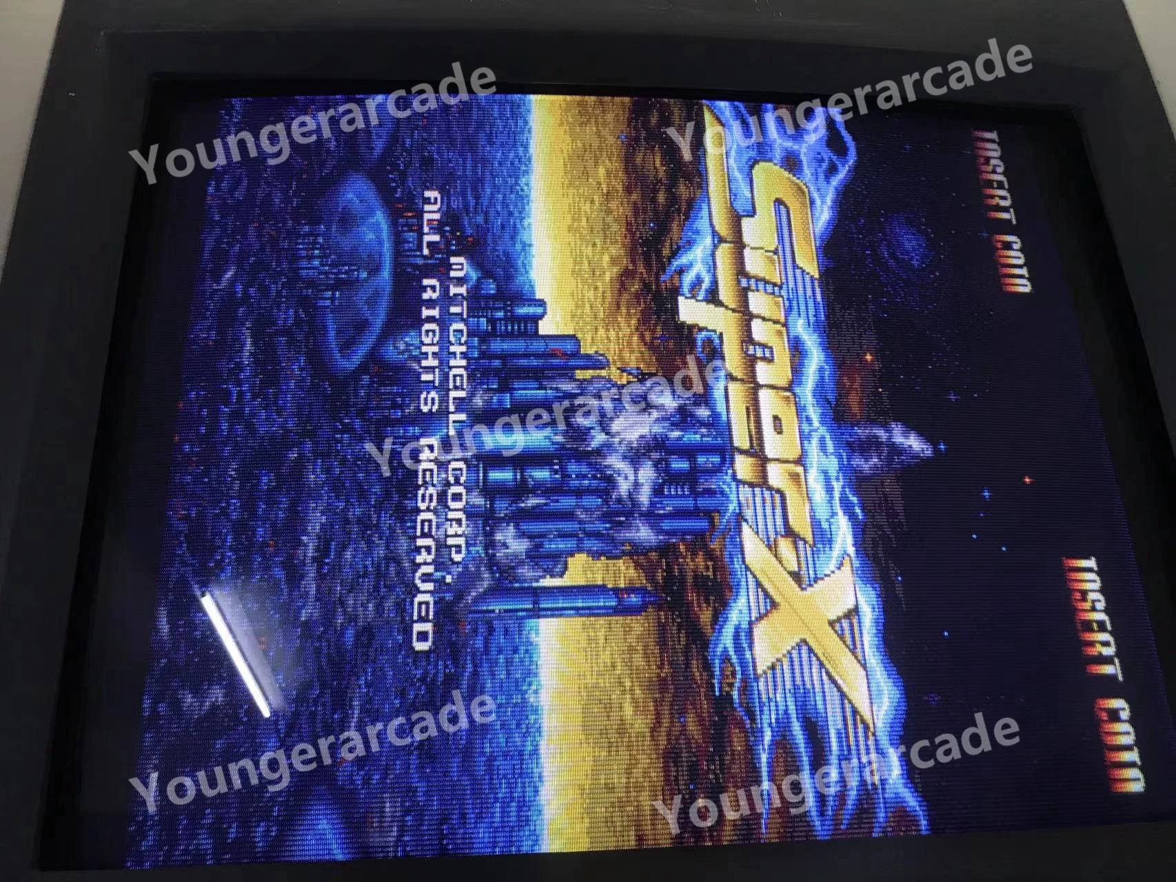 Used Super-x Arcade Game Board Flying Shooting Jamma Pcb Tested Working ...