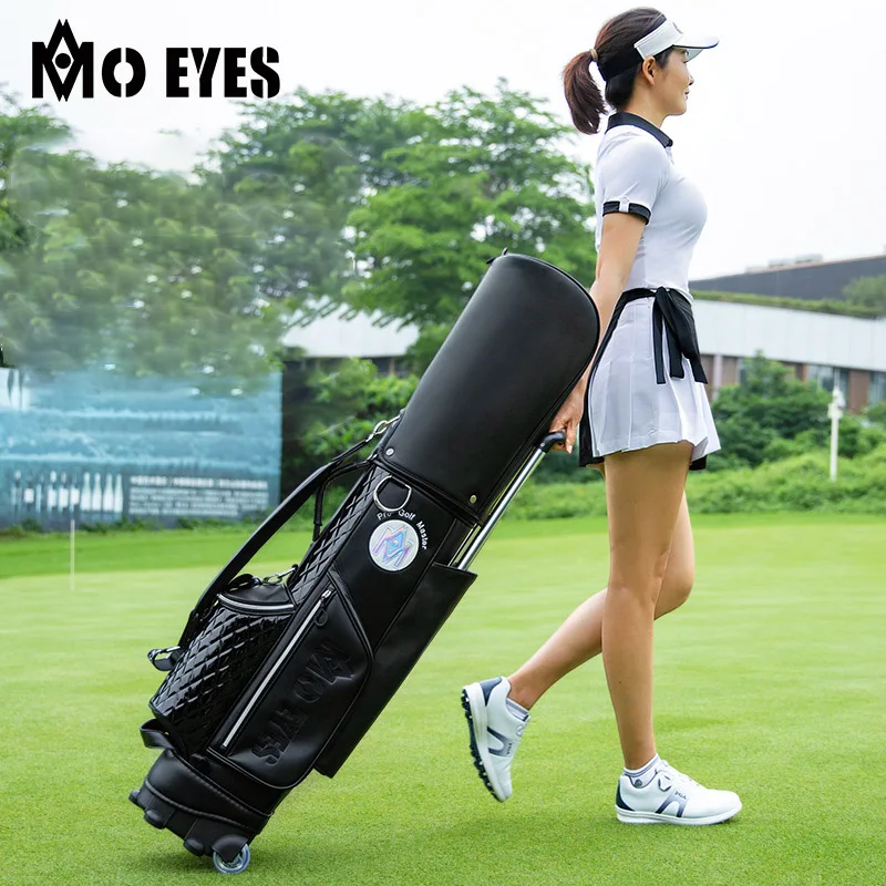 PGM-MO-EYES-Golf-Bag-Women-Trolley-Tug-Club-Bags-Portable-Pulley-Travel ...