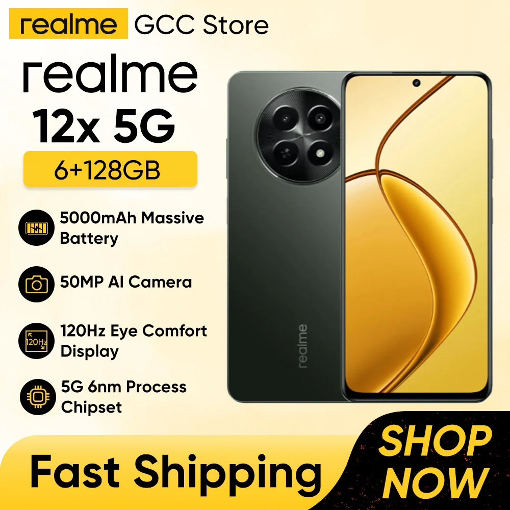 realme-12X-5G-Moblie-Phone-8GB-256GB-6-67-120Hz-Display-Octa-Core ...