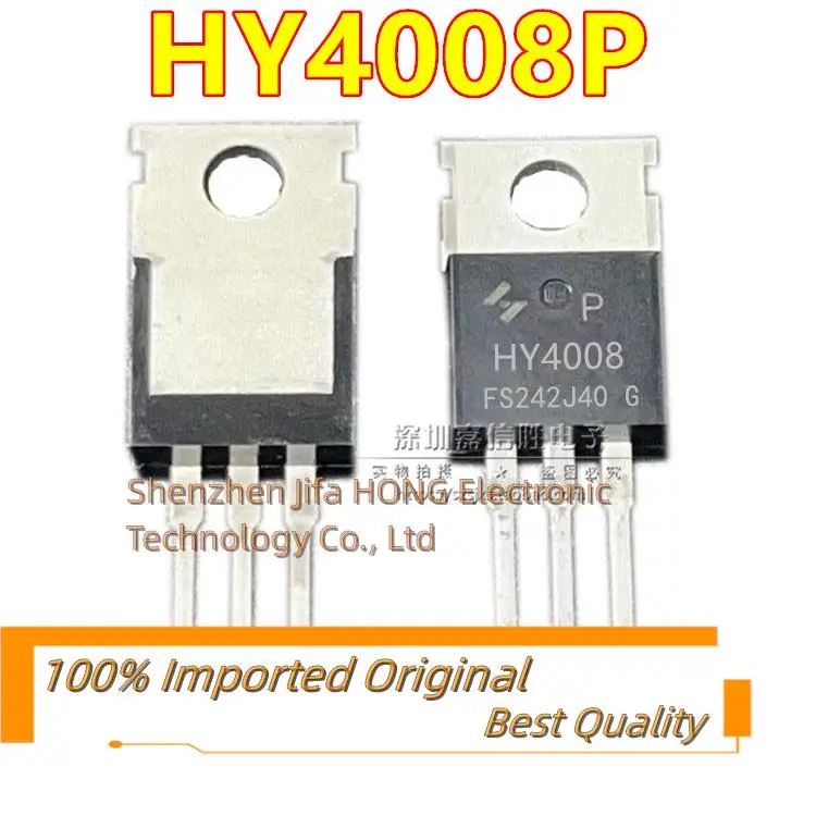 10PCS-Lot-HY4008-HY4008P-80V-200A-MOSFET-TO-220-N-Channel-Best-Quality ...