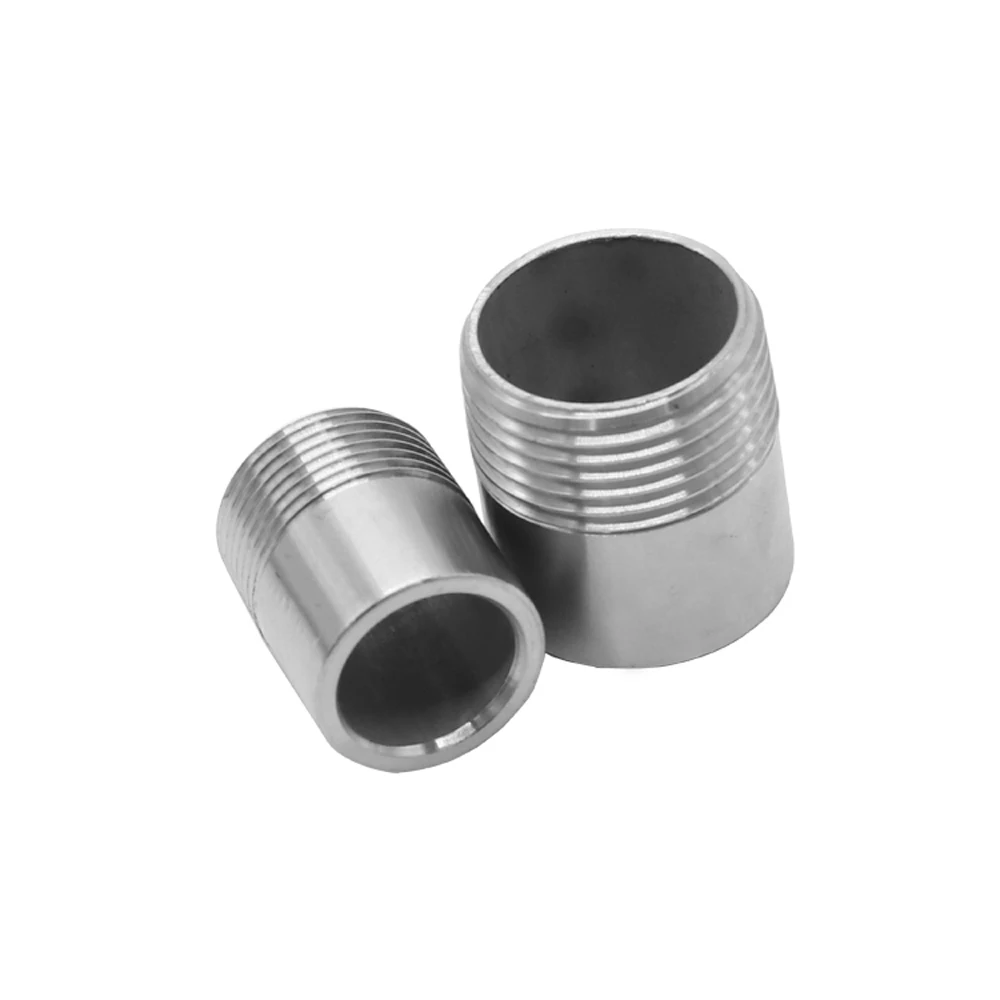 1 8 1 4 3 8 1 2 3 4 1 2 Bsp Npt Male X Butt Welding Nipple 304