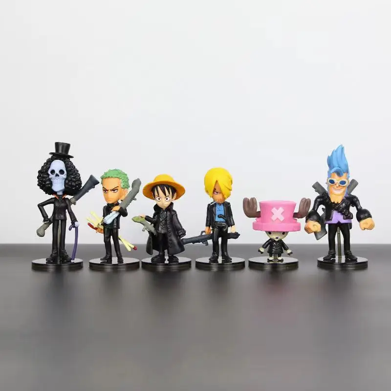 6Pcs-Set-Anime-One-Piece-Figures-PVC-Action-Model-Dolls-Figure-Toys ...
