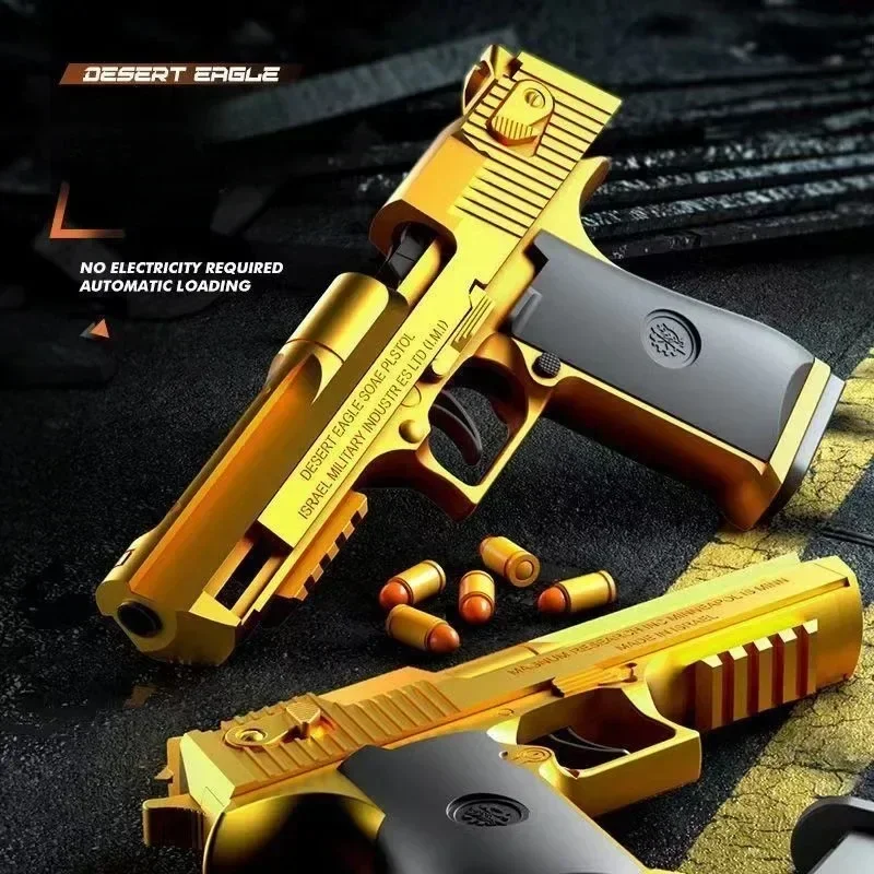 Mechanical-Automatic-Desert-Eagle-Toy-Gun-Shell-Ejection-Airsoft-Pistol ...