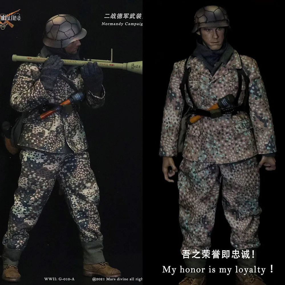 1/6 Solider Accessory WW II Normandy Campaign Germans Grenadier M-44 ...