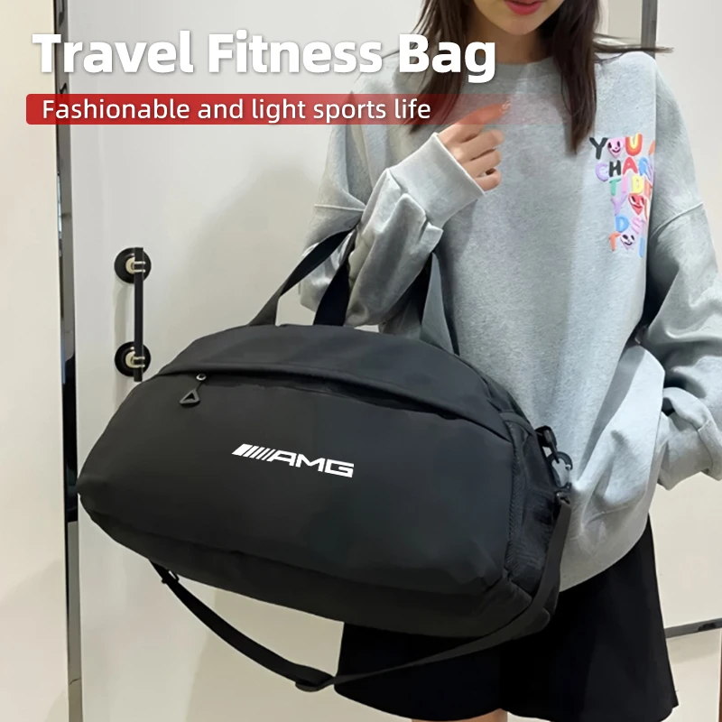 Car Styling Travel Bag Large Capacity Gym Sports Shoulder Backpack For ...