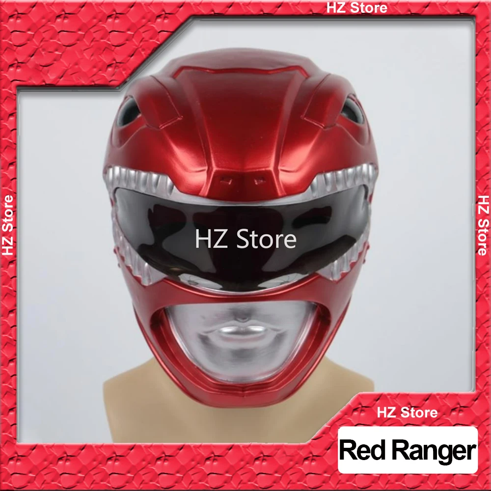 Mighty-Morphin-Power-Rangers-1-1-Red-Ranger-Helmet-Halloween-Cosplay ...