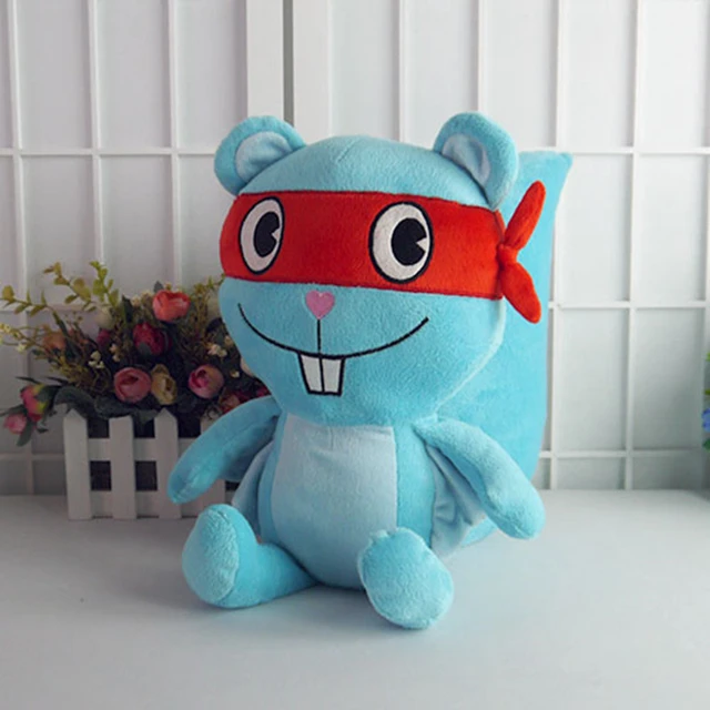 Anime Happy Tree Friends Doll, Htf Nutty Plush Toy Cushion, 45% OFF