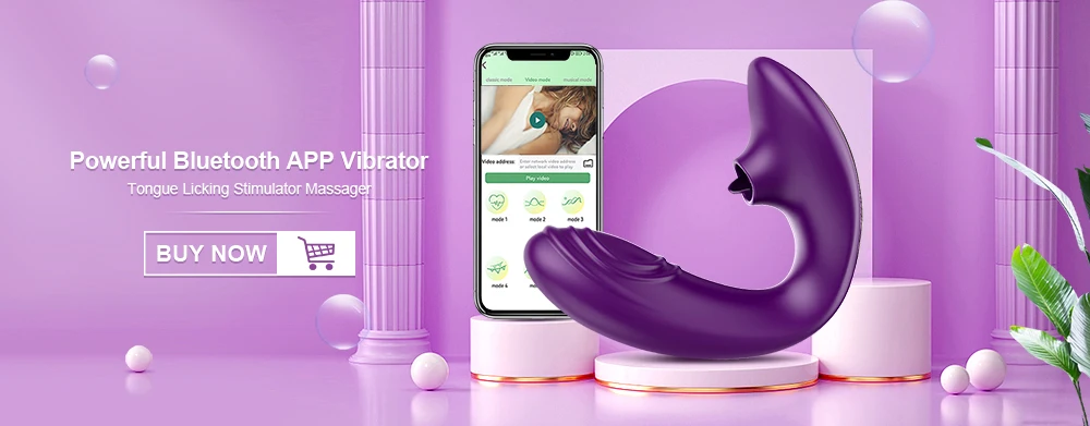 Vibromasseur Sans Fil 3 En 1 Application Bluetooth Ventouse De