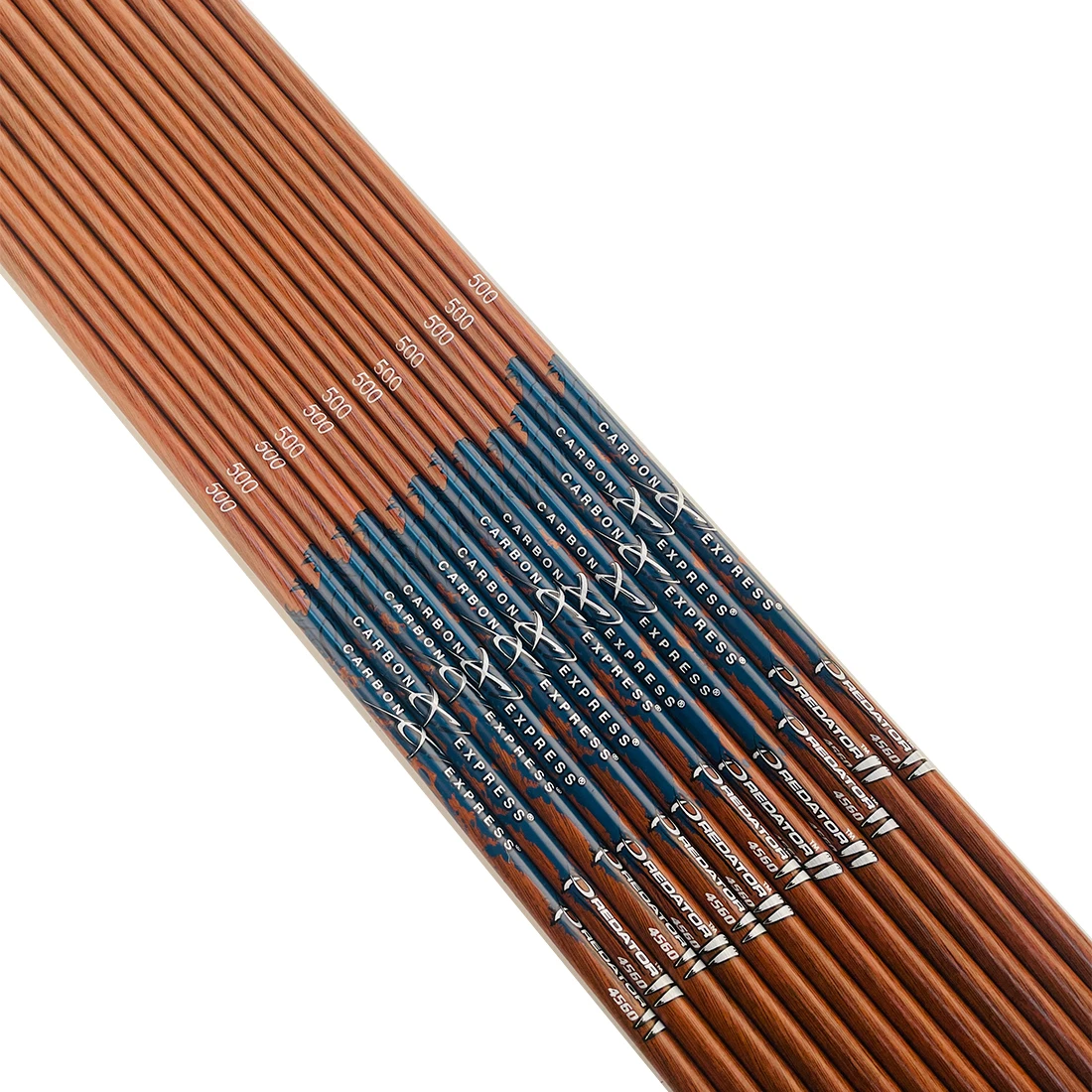 12pcs Archery 100% Pure Carbon Arrow Shafts 32" Spine 500 600 Id6.2mm ...