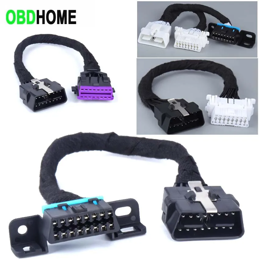 4 Types Car OBD2 16pin Harness for Audi/VW/Toyota/Buick Car Scanner 16 ...