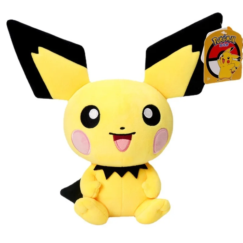 Pokemon Pikachu Pichu Crystal Super Soft peluche Sleeping Cute Dolls ...