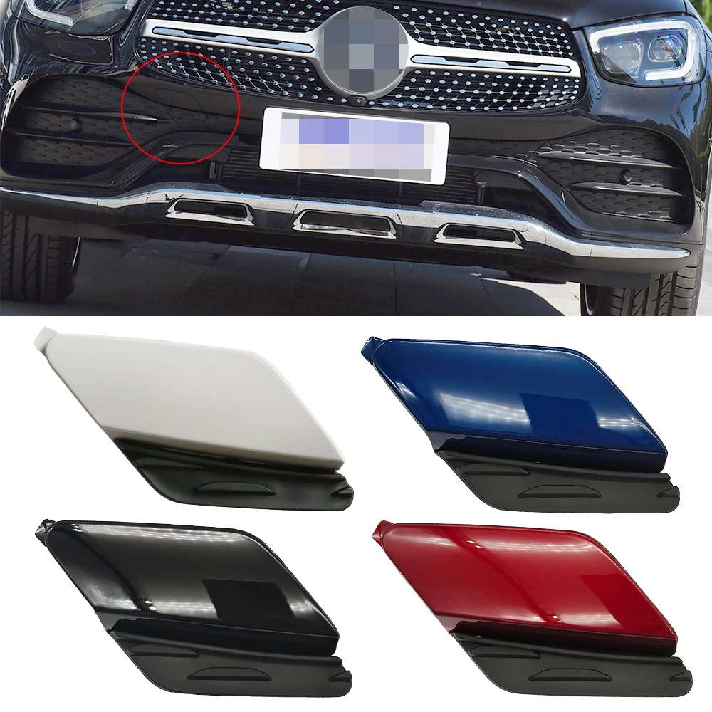 For Mercedes GLC Claass Black Car Front Bumper Tow Hook Cover Cap ...