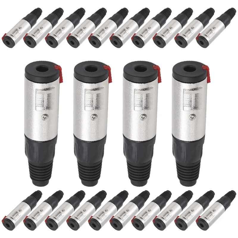 6-35mm-Jack-Socket-Female-3-Pole-Plug-Microphone-Stereo-Audio-Female ...