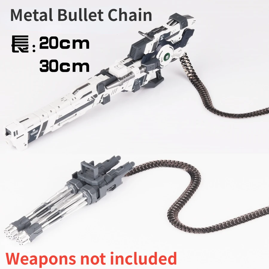 20cm-30cm-Titanium-Black-Bullet-Chain-Power-Tube-Clip-Green-Cannon ...