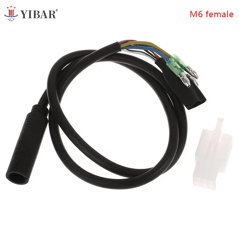 9Pin-M6-M10-EBike-Motor-Extension-Cable-Connector-Female-To-Male ...