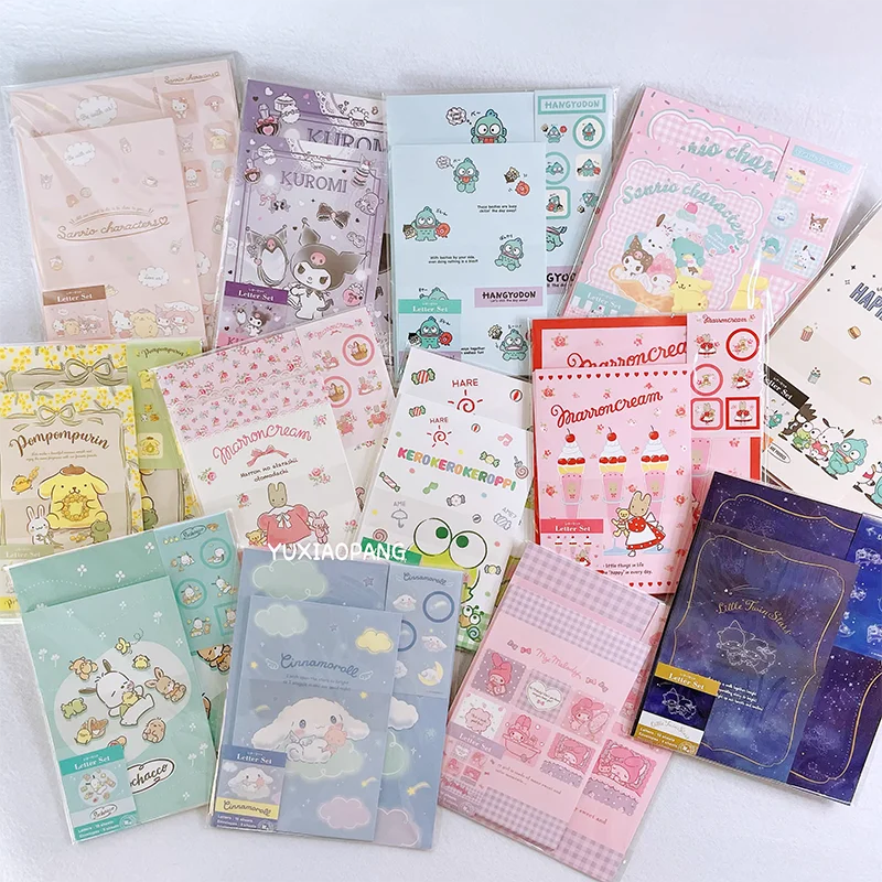 New-Japan-Limited-Sanrio-Envelope-Letterhead-Set-Cinnamoroll-Mymelody ...