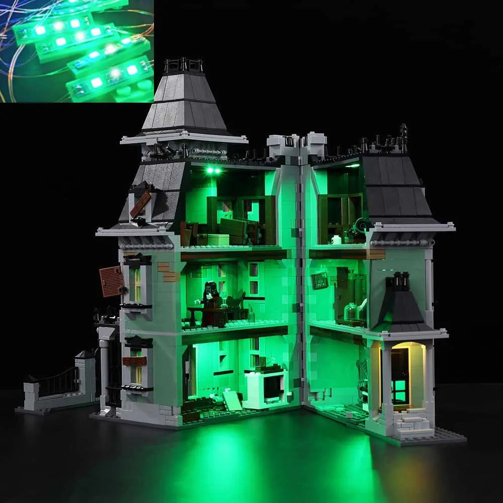 Light-Up-Lego-10228-Monster-Fighters-Haunted-House-Building-Set-USB-LED ...