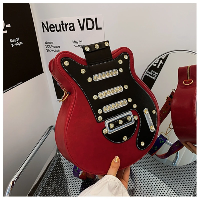 Fashion-Luxury-Guitar-Shape-Bag-Hard-PU-Purse-and-Handbag-for-Women ...