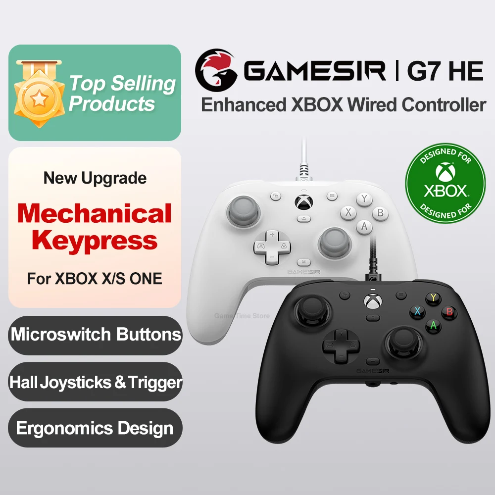XBOX-Controller-Series-S-X-One-Gamesir-G7-HE-PC-Wired-Gaming-Controller ...