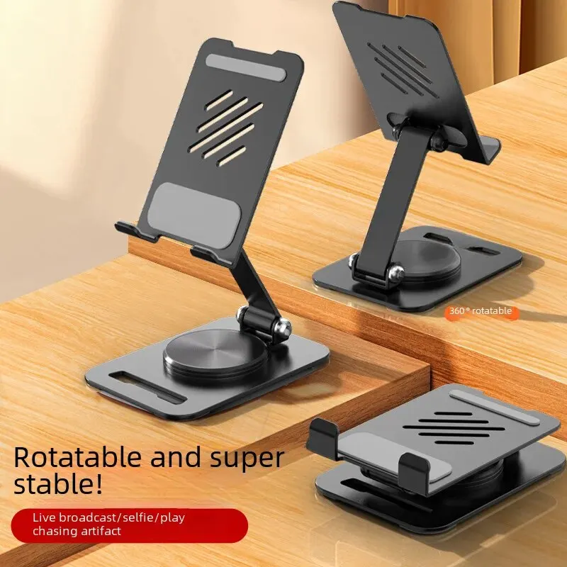 Aluminum-Alloy-Rotatable-Foldable-Strong-Desktop-Phone-Holder-Office ...