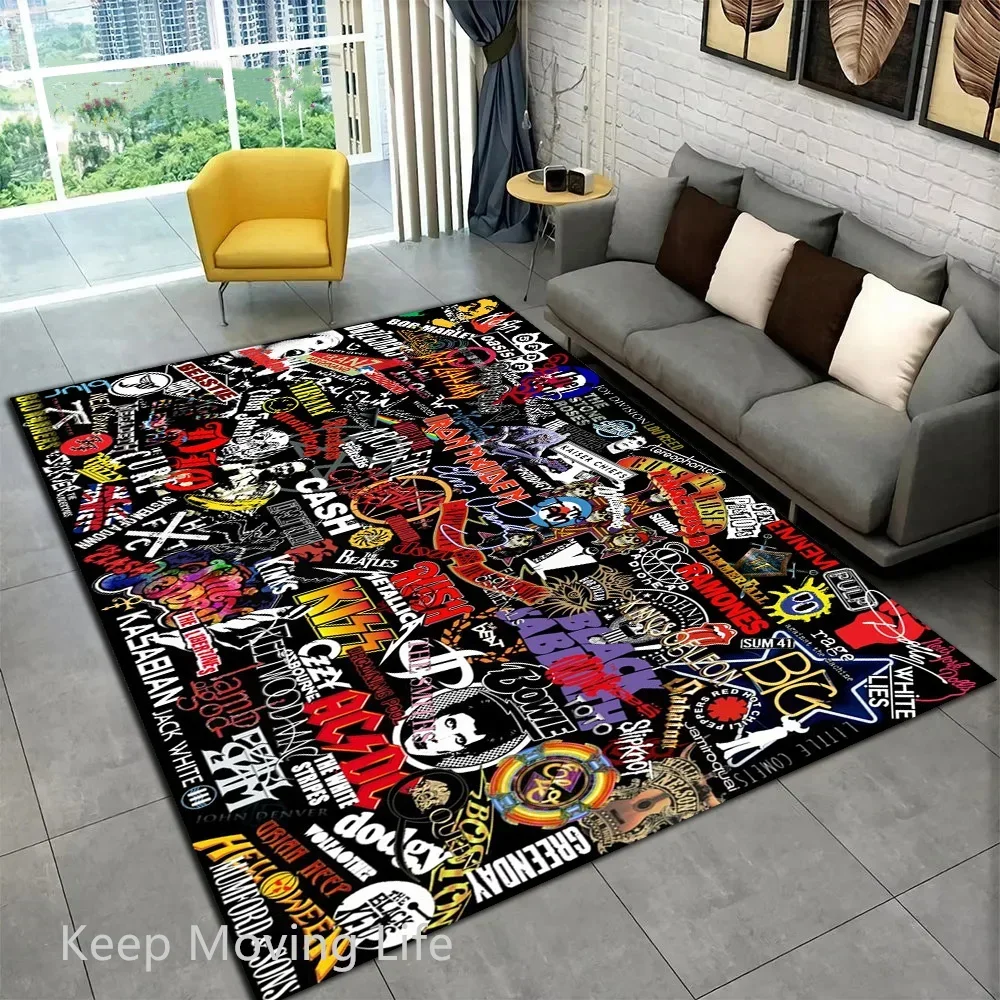 Tapete-de-m-sica-rock-n-roll-tapete-de-cozinha-capacho-quarto-sala-de ...