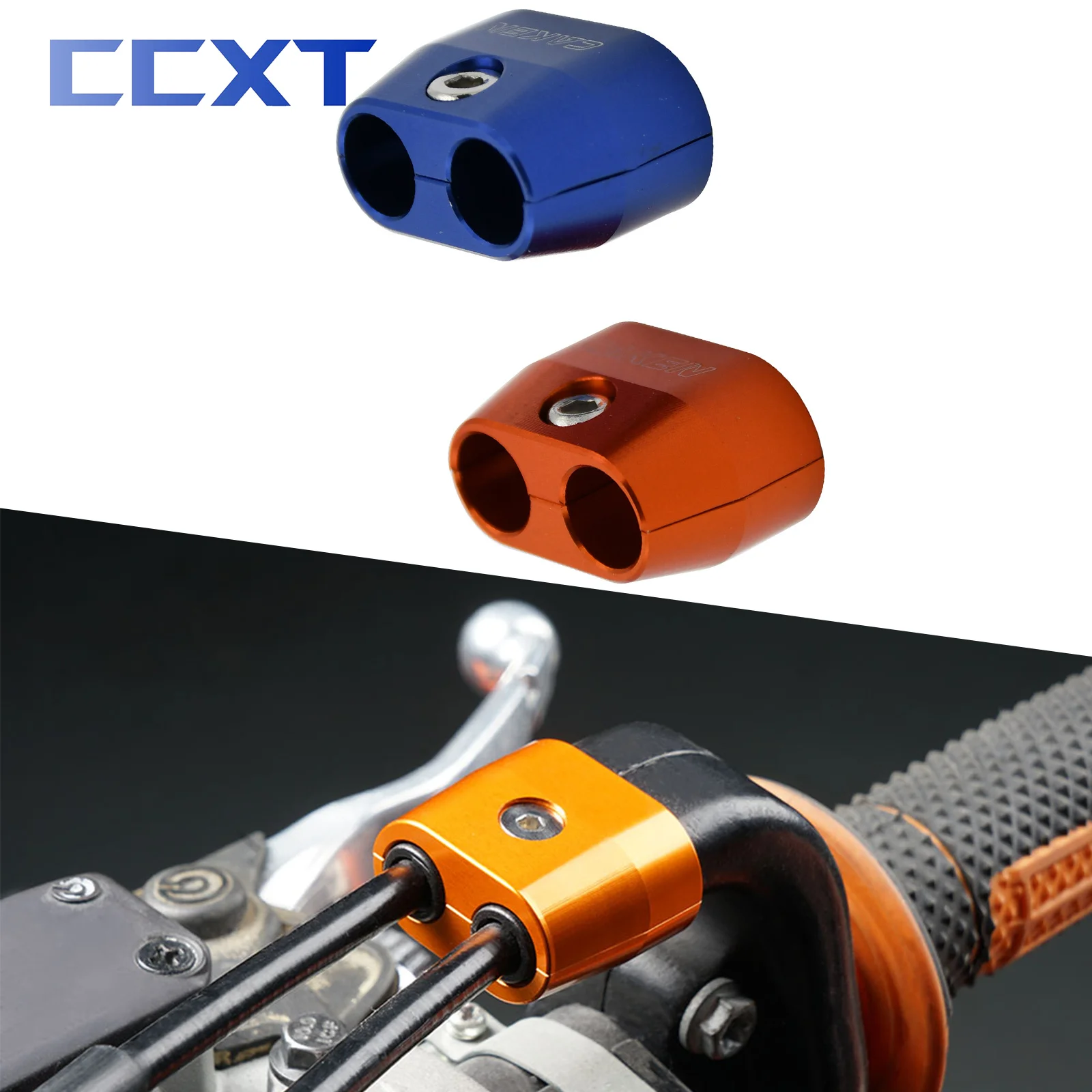Motorcycle-CNC-Throttle-Cable-Protector-Guard-Cover-For-KTM-EX-XC-XCF ...