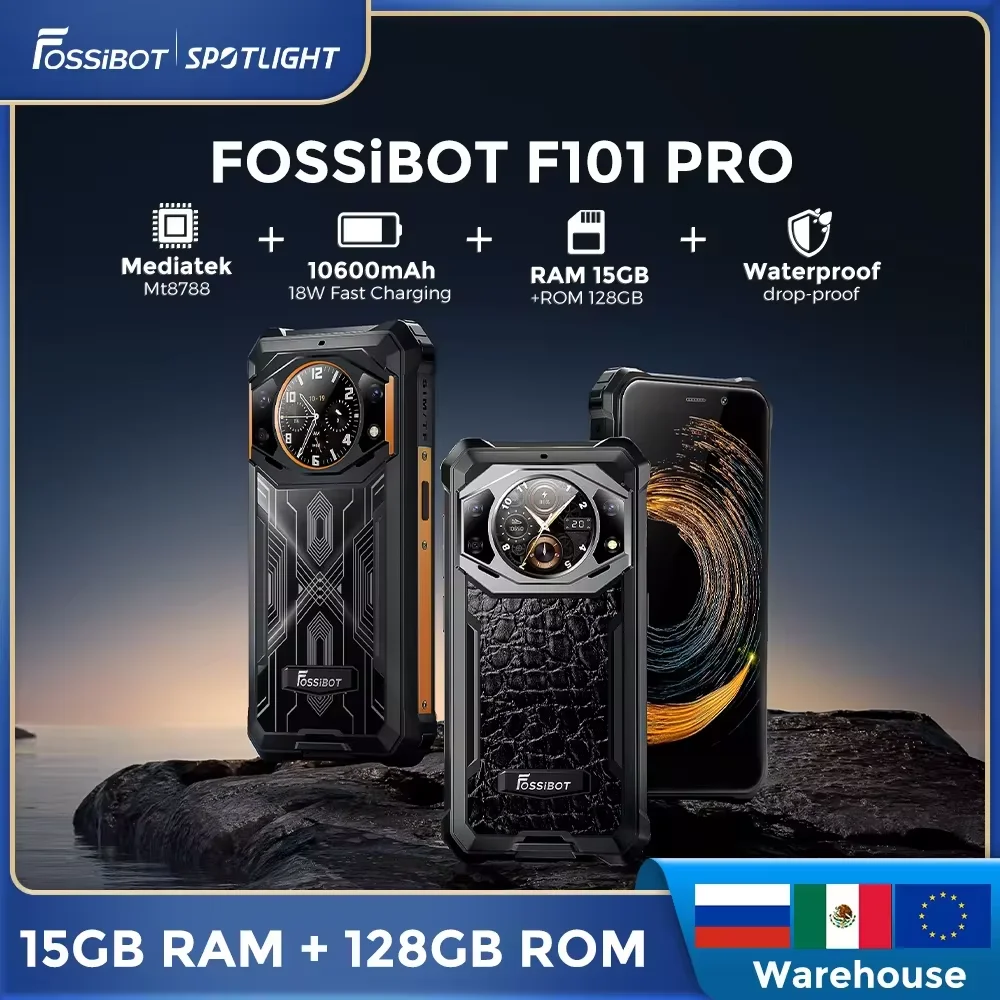 Wereldpremi-re-Fossibot-F101-Pro-robuuste-smartphone-10600-mAh-IP68-15 ...