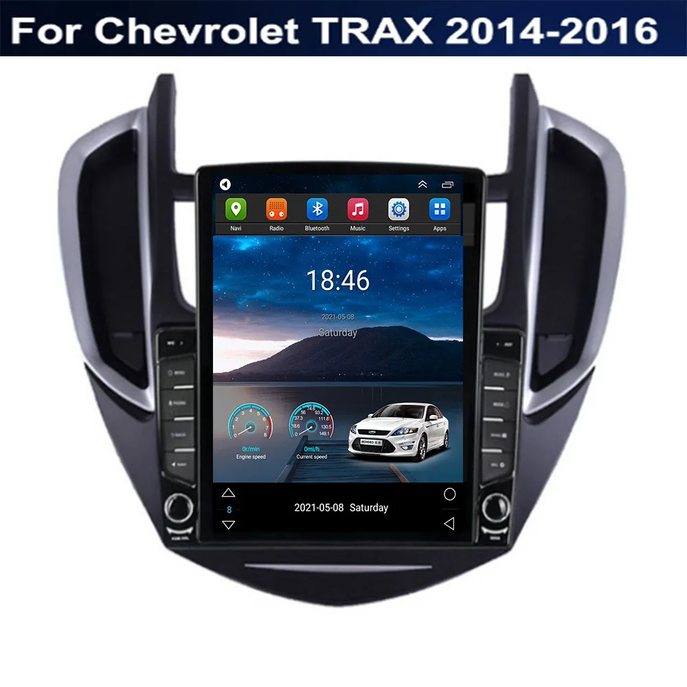 For-Tesla-Style-2Din-Android-12-Car-Radio-For-Chevrolet-TRAX-2014-2016 ...