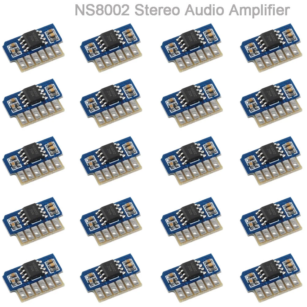 1/5/10PC NS8002 Mini Mono Power Amplifier Module Diy Low voltage Stereo ...