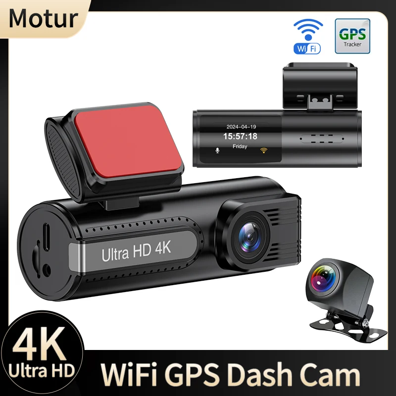 4K-Dash-Cam-WiFi-GPS-Ultra-HD-3840-2160P-Car-DVR-For-Car-Surveillance ...
