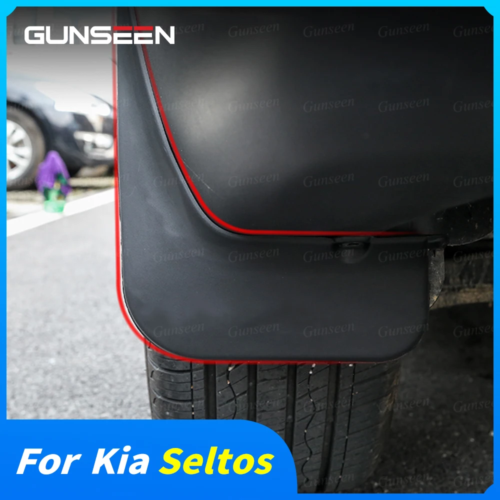 For-Kia-Seltos-2020-2021-2022-Car-Accessories-Mudguards-Protector-Scuff ...