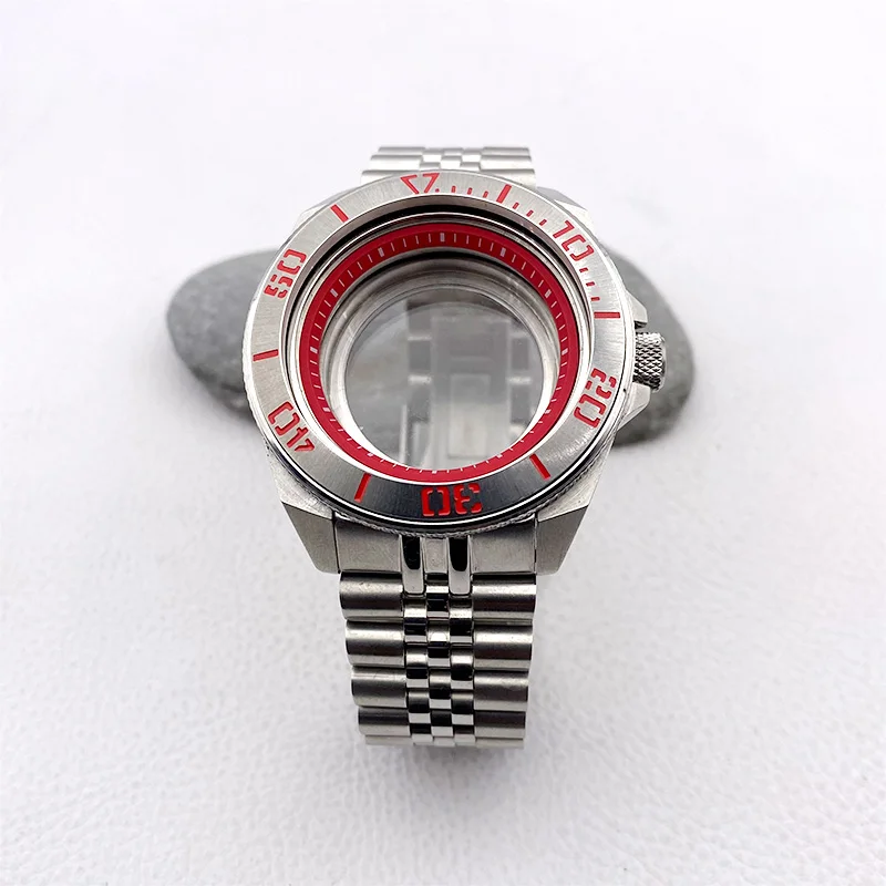 Seiko-Kings-Samurai-Watch-Case-Install-Stainless-Steel-Watch-Stap-Fits ...