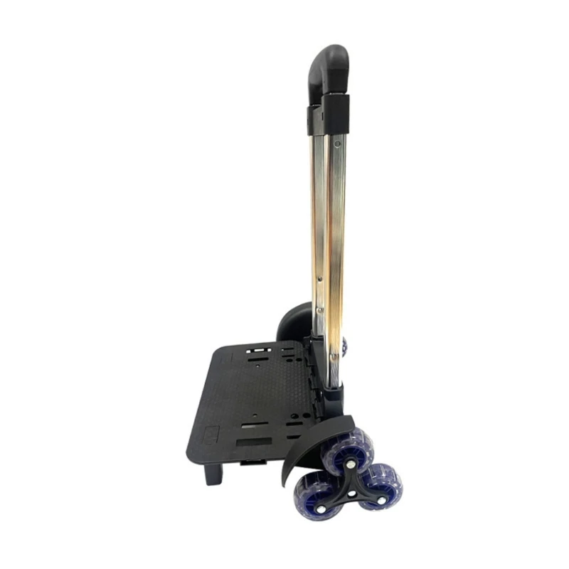 Backpack Trolley Foldable Trolley Cart 6 Wheels Rolling-luggage Carts ...