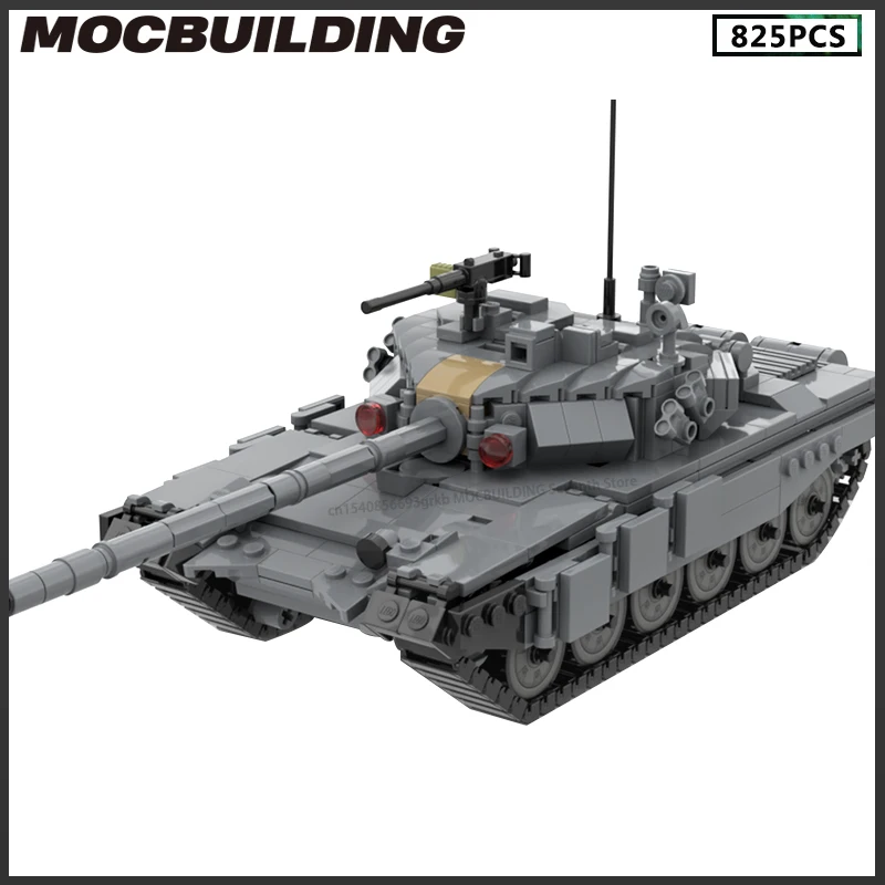 MOC-Building-Blocks-T-90A-V2-Tank-Armored-Car-Model-Military-Series-DIY ...