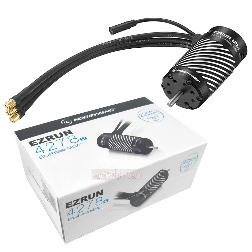 Hobbywing EZRUN MAX8 G2 3-6S Brushless Sensored 4278SD 2250KV/4268SD 3 ...
