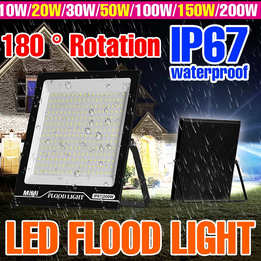 Foco-Reflector-LED-para-exteriores-l-mpara-de-calle-impermeable-IP67-de ...