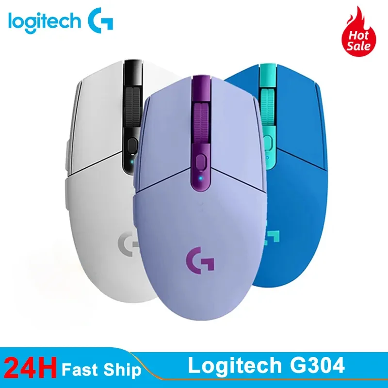 Logitech-G304-G305-G102-Computer-Gaming-2-4G-Wireless-Mouse-Ergonomic-Mouse-Tech-Engine-12000DPI ...