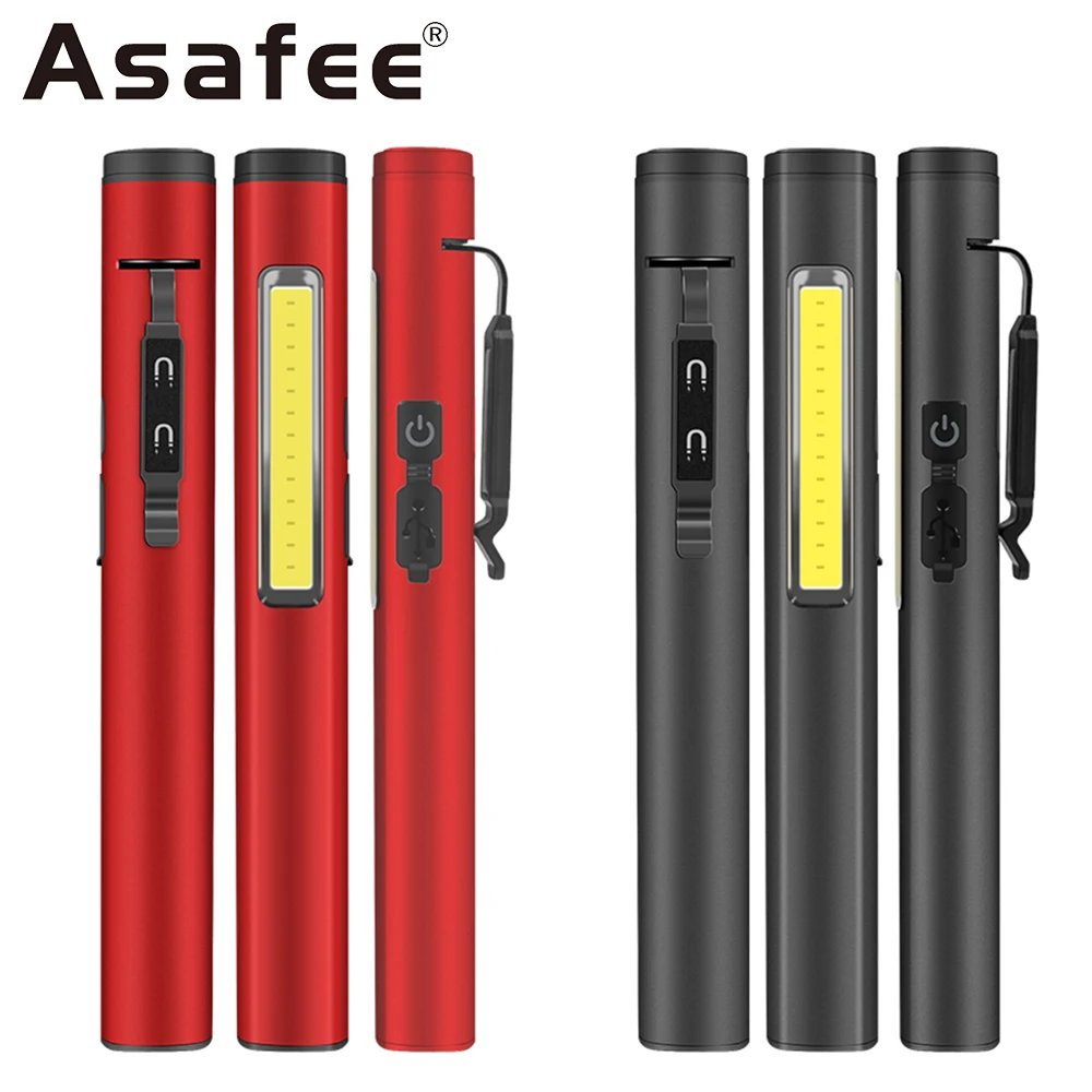 Asafee-YD2302-Mini-LED-Keychain-Flashlight-300LM-Portable-Pen-Lamp-With ...