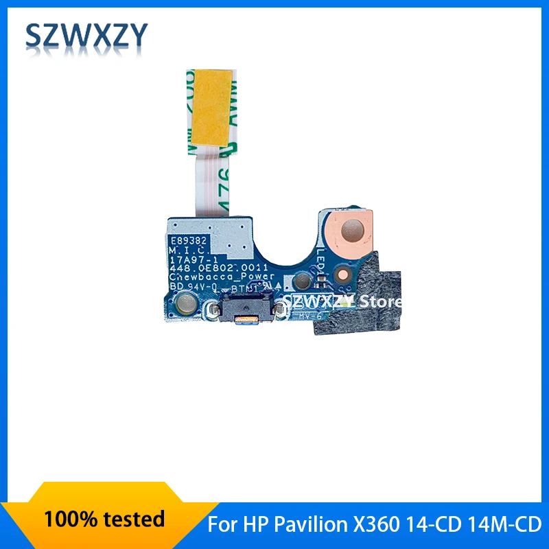 SZWXZY-For-HP-Pavilion-X360-14-CD-14M-CD-Power-Button-Board-With-Cable ...