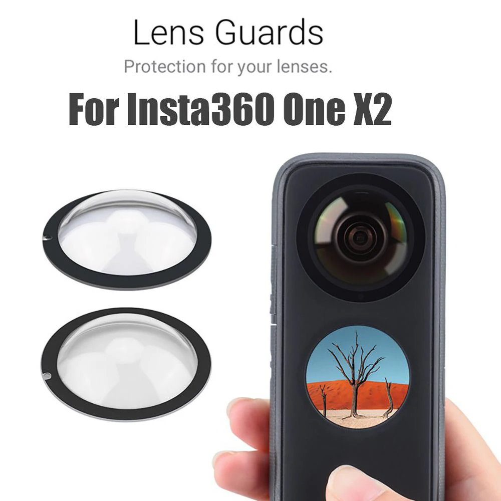 For-Insta360-ONE-X2-Lens-Protector-Protective-Anti-Scratch-Dual-Lens ...