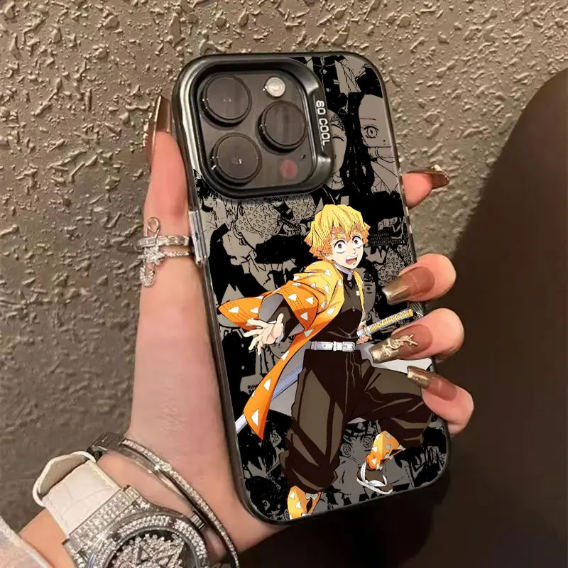 Giyu Tomioka & Tanjiro Kamado Zenitsu Themed Phone Case for Oppo A60 4G ...