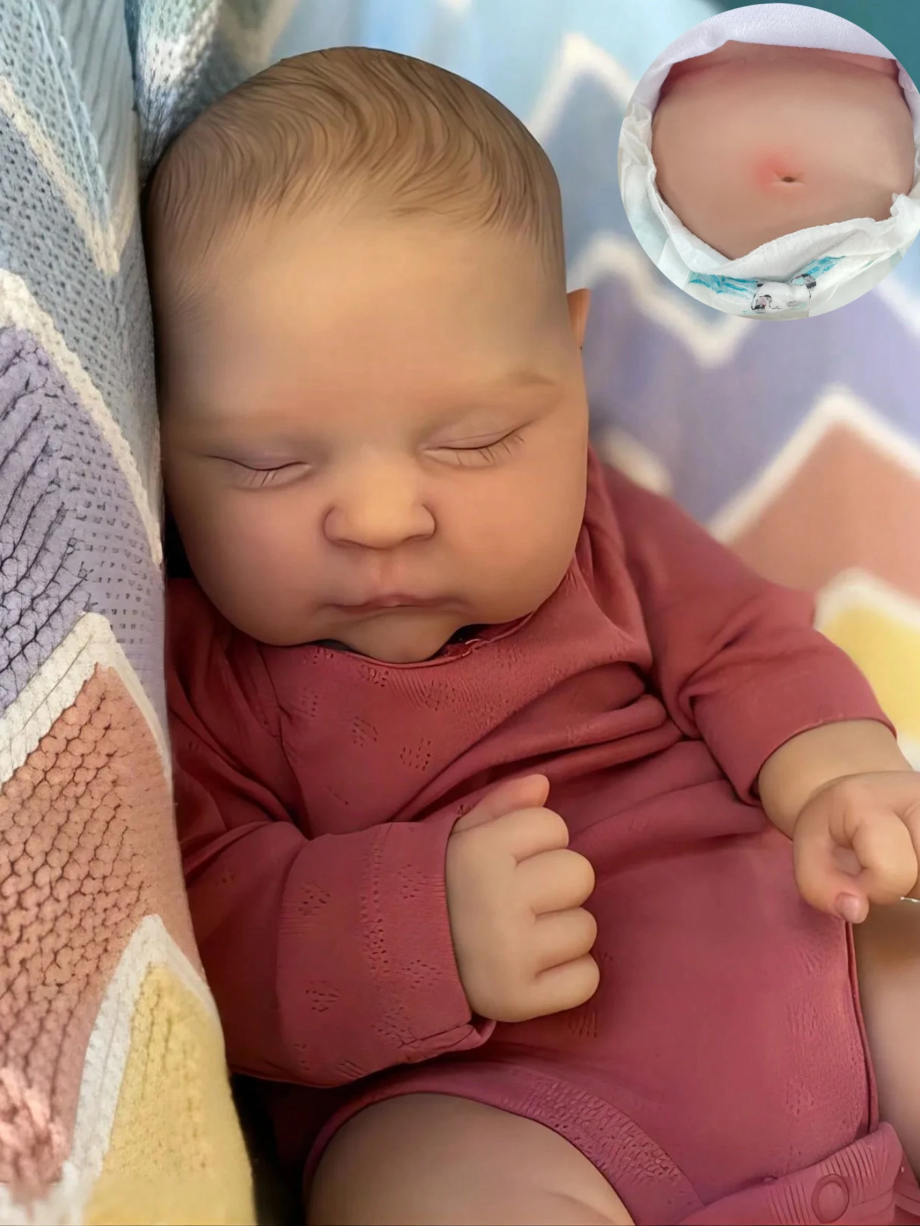 18-Inch-Peaches-Girl-Reborn-Baby-Doll-Handmade-Lifelike-Newborn-Bebe-3D ...