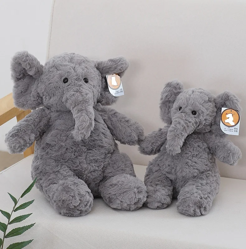 Stuffed-elephant-with-large-ears-Kids-Soft-Pillow-Animals-Plush-Toys ...
